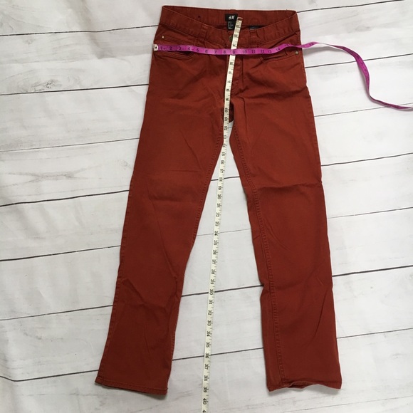 H&M | Jeans | Hm Rust Colored Jeans | Poshmark